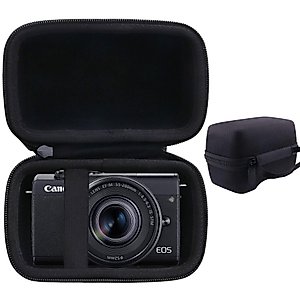 waiyu Hard Carrying Case for Canon EOS M200/M100 Camera 15-45mm Lens