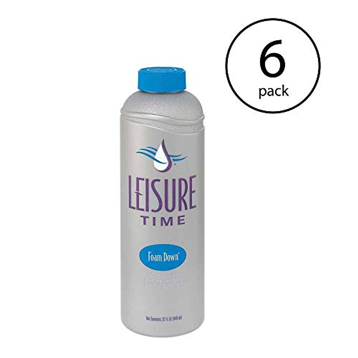 Leisure Time Spa Support Concentrated 32 Ounce Foam Down Suppressant (6 Pack)