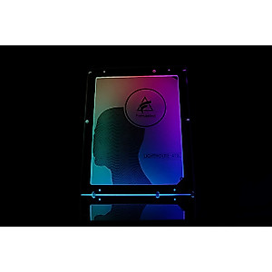 Formulamod ATX Motherboard RGB Backplate Light-Emitting Back-Plane 5V 3 Pin ARGB Desktop Decor Lamp Strip Back Light Pad