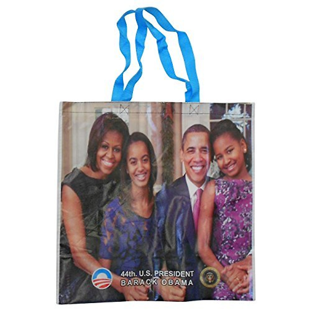 Obama"4 Sided" Full color Glossy Tote Bag