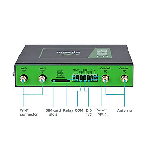 InHand Networks IR305 Industrial Iot LTE 4G VPN Router, 5 Ethernet Port, Dual sim, Wan failover, DI/DO Port, Remote Connection, Link Backup, Mu-mimo, VLAN. Support AT&T, T-Mobile & Verizon (CAT6)