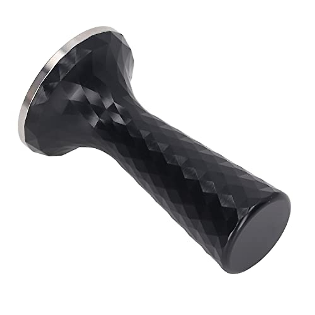 MOTUZP Coffee Tamper Food Grade Safe Coffee Hand Tamper with Flat Stainless Steel Base Professional Coffee Hand Tamper (51mm)