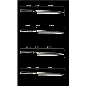 Japanese Sushi sashimi Knife German steel 210mm 240mm 270mm 300mm 330MM (300mm/12inch)