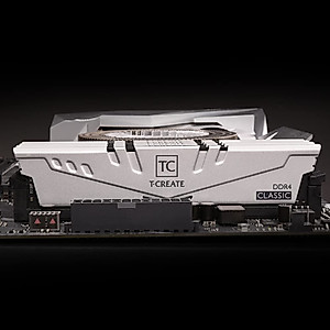 TEAMGROUP T-Create Classic 10L DDR4 16GB Kit (2 x 8GB) 3200MHz (PC4 25600) CL22 Desktop Memory Module Ram - TTCCD416G3200HC22DC01