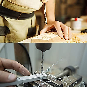 4mm Extra Long Drill Bit 200mm HSS Twist Drill Straight Shank Auger Drill Bit for Wood