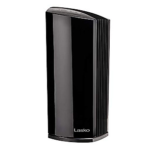 Lasko LP450 Premium HEPA Tower Air Purifier for Home with DreamMode and Timer – True HEPA Filtration Removes 99.97% of Smoke, VOCs, Odors, Pet Dander, Virus Sized Particles, Pollen, Dust and Mold
