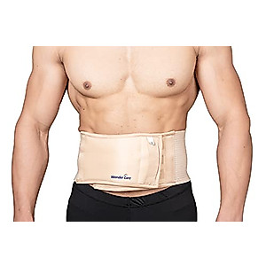 Wonder Care- Umbilical Hernia Support Belt Abdominal Binder for Belly Button Hernias or Navel Hernias, Hernia pain relief Brace (L)…