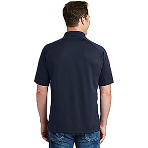 SPORT-TEK Dri-Mesh Pro Polo L Navy