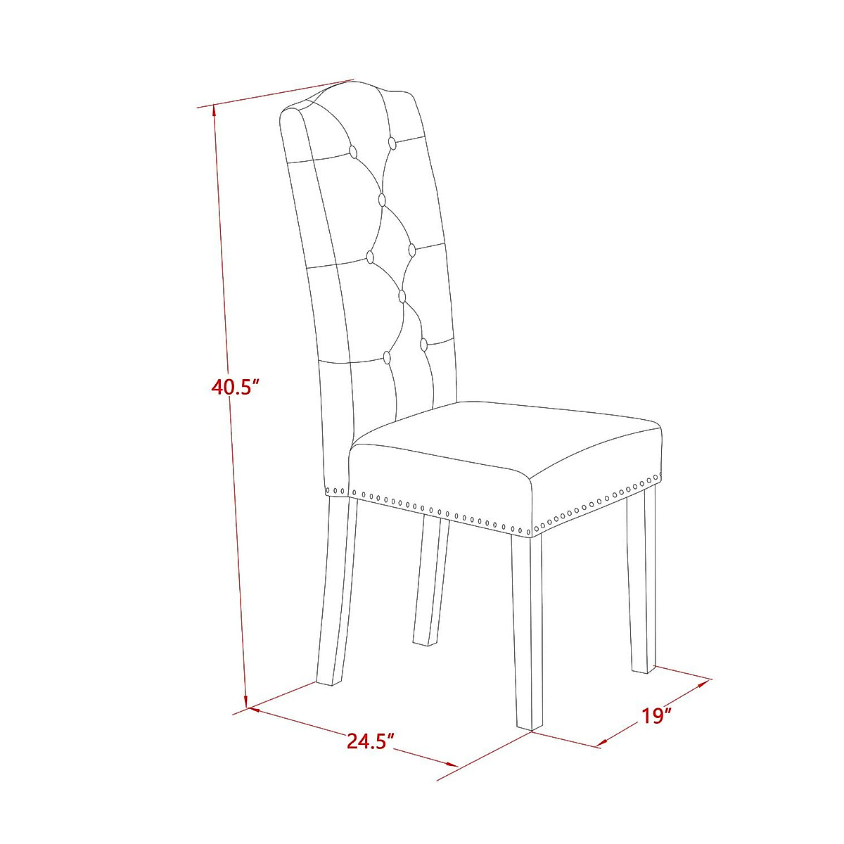 East West Furniture DLEL5-MAH-16 5 Piece Dining Room Furniture Set Includes a Round Dining Table with Dropleaf and 4 Dark Khaki Linen Fabric Parsons Chairs, 42x42 Inch, Mahogany