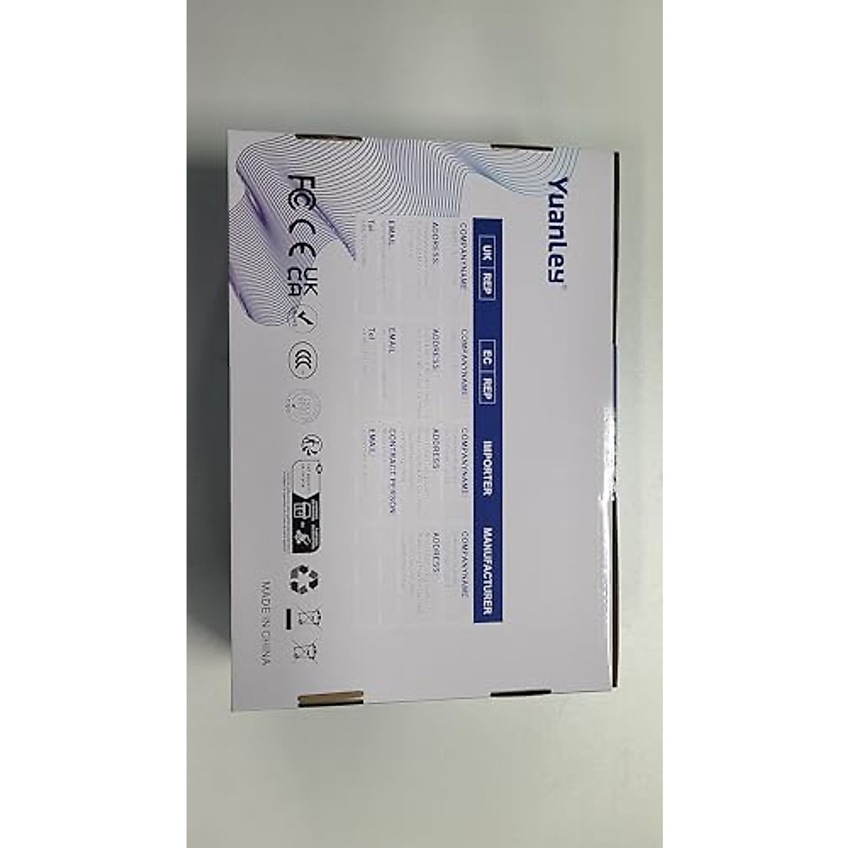 Yuanley 24 Port PoE Switch with 2 Gigabit Ethernet Uplink Port, Unmanaged 26 Port 802.3af/at 400W Power PoE+ Network Switch, Rackmount Plug and Play