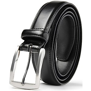 Carlo Fellini Belts For Men - Men's Dress Belt - Hand Made 100% Full Grain Cowhide Leather Belt For Men