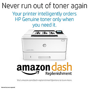 HP Laserjet Pro M402dn Monochrome Printer, Amazon Dash Replenishment Ready (C5F94A) (Renewed)