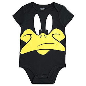 Warner Bros. Looney Tunes Newborn Baby Boy Girl 5 Pack Bodysuit (6-9 Months)