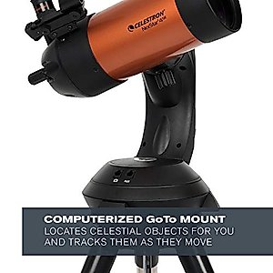 Celestron - NexStar 4SE Telescope - Computerized Telescope for Beginners and Advanced Users - Fully-Automated GoTo Mount - SkyAlign Technology - 40,000+ Celestial Objects - 4-Inch Primary Mirror