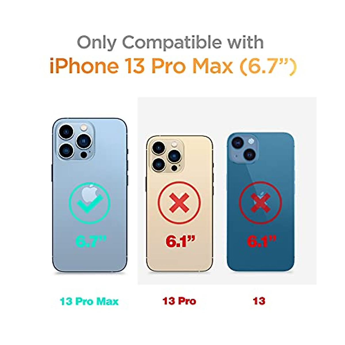 GVIEWIN for iPhone 13 Pro Max Case with Screen Protector + Camera Lens Protector, Soft Shockproof Clear Floral Phone Protective Case Cover for Women Girls, Flower Pattern Design (Hibiscus)