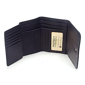 Osgoode Marley RFID Snap Wallet Black