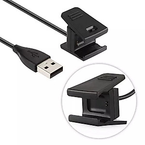 [2-Pack] Charger Cable Compatible with Fitbit Charge 2, Replacement USB Charging Cradle Dock Stand Cable for Smart Watch Fitbit Charge 2(3.3 ft/1.6ft)