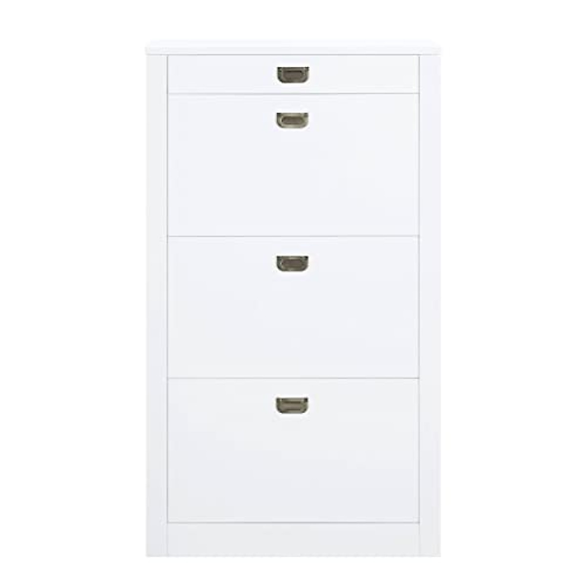 FRITHJILL Shoe Storage Cabinet with 3 Flip Doors and Drawer,3-Tier Entryway Shoe Rack Organizer