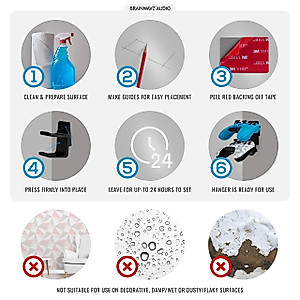 [EOL] The STACK - Dual Universal Game Controller Wall Mount Holder for XBOX ONE, SERIES X, PS5, PS4, PS3, SWITCH, STEELSERIES Gamepad & More, Stadium Seating, Looks Good & Organized No Screws [EOL]