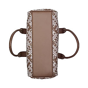 Calvin Klein Alysha Novelty Tote, Taupe Multi