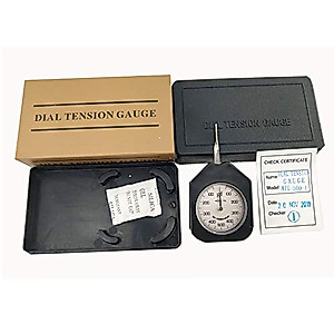 HFBTE ATG-500-1 Single Pointer Tension Meter Gauge Tester with Pocket Size 100-500-100g Measurement Range Gram Force Meter