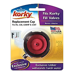 Korky QuietFill Fill Valve Replacement Cap 528 R528