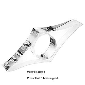 Reheyre Book Mark Reusable Creative Thumb Finger Page Holder Read Assistant L