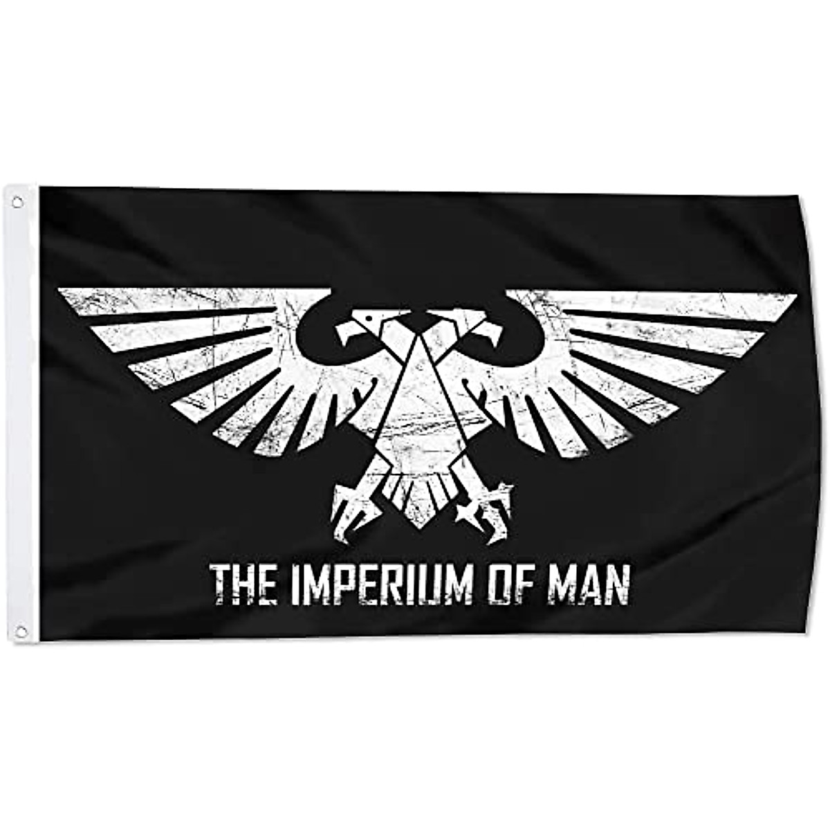 Imperium of Man Warhammer Galactic Empire Eagle Flag Banner 3x5 feet
