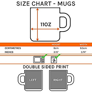 TWISTED ENVY Funny Grammar Expletive Funny Coffee Mug for Men & Cute Coffee Cups for Women. Best Big Coffee Cups for Stocking Stuffers or Cute Gifts for Women (11 OZ)