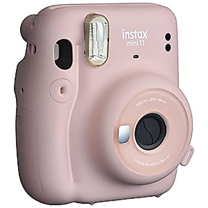 Fujifilm Instax Mini 11 Instant Camera - Blush Pink 4.8" x 4.2" x 2.6"