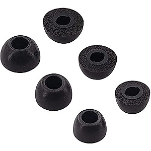 ALXCD Foam Eartips Compatible with Echo Buds 2 Earbuds, S/M/L 3 Sizes 3 Pairs Soft Memory Foam Ear Tips Earbud Tips, Compatible with Echo Buds 2, Pro SML B