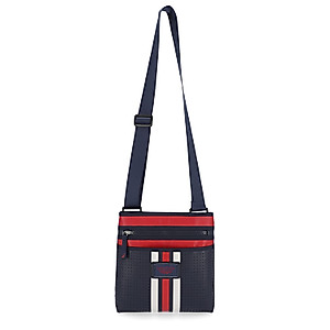 Nautica womens Venture Cup Crossbody, Indigo, One Size US