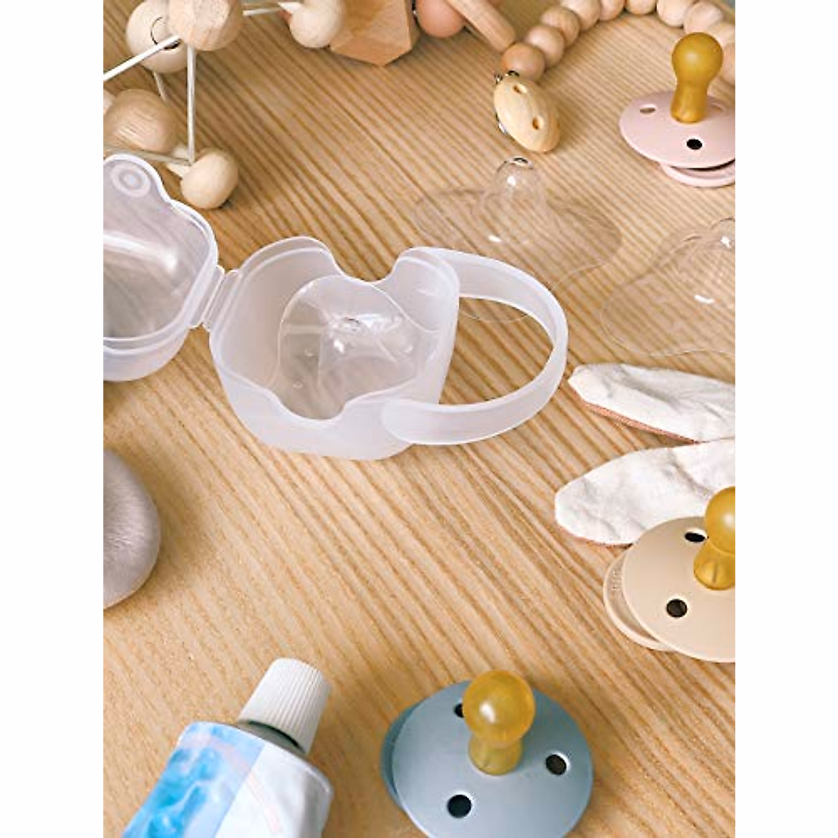 Nipple Shields for Nursing - Soft Set of 3, 24mm / 20mm / 18mm / 16mm, with Free Case | Cushions Sore or Sensitive Nipples, Flex Breastfeeding Shield, Newborn Attachment to Breast, by purifyou (24mm)