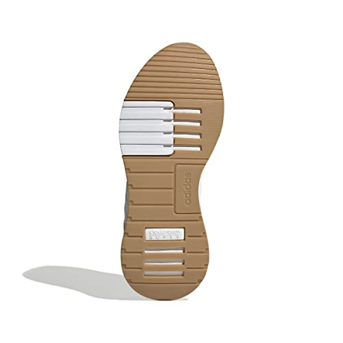 adidas Women's Racer TR21 Running Shoe, White/White/Grey, 6.5