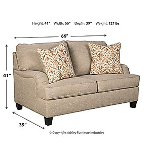 Signature Design by Ashley Almanza Love Seats, Wheat