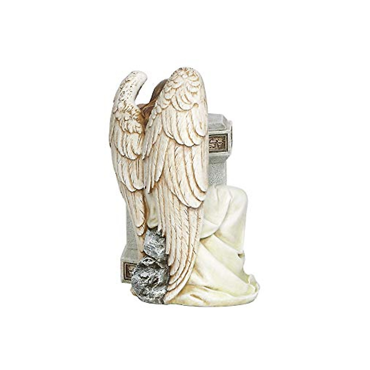Joseph's Studio by Roman -11.75" H Garden Angel with Memorial Box, Outdoor Memorial Decor
