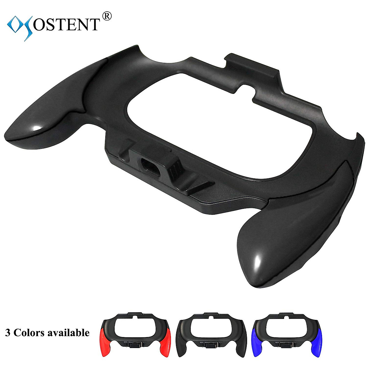 OSTENT Flexible Joypad Bracket Holder Hand Handle Grip for Sony PlayStation PS Vita PSV PCH-2000 Color Black