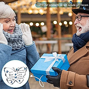 Sympathy Gifts Memorial Bereavement Gifts Acrylic Butterfly Loss of a Mother Sympathy Gifts Remembrance in Memory of Loved One Gifts Loss of Father Husband Condolences Gift for Loss, 4 x 3 Inch