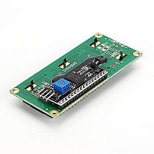 HW-060A LCD 3.3V Module 1602 LCD Display with Adapter Board IIC/I2C/Interface Blue Screen