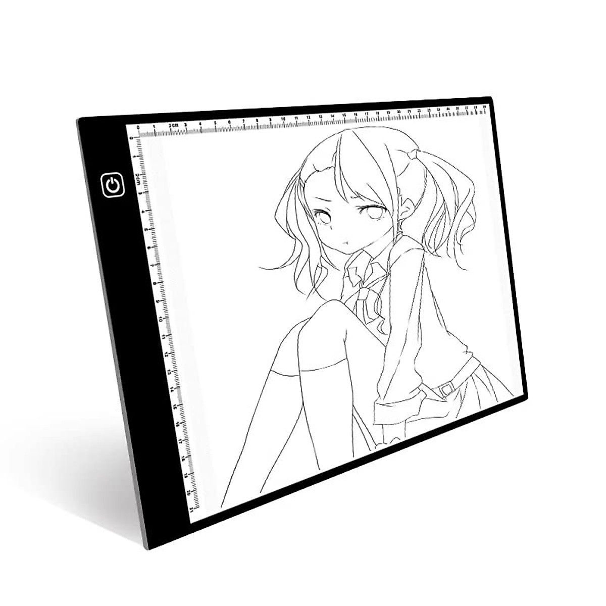 Smart Star Portable A4 Ultra-Thin LED Light Box Tracer USB Power Cable Dimmable Brightness LED Artcraft Tracing Light Box Light Pad for Artists Drawing Sketching Animation Stencilling X-rayViewing