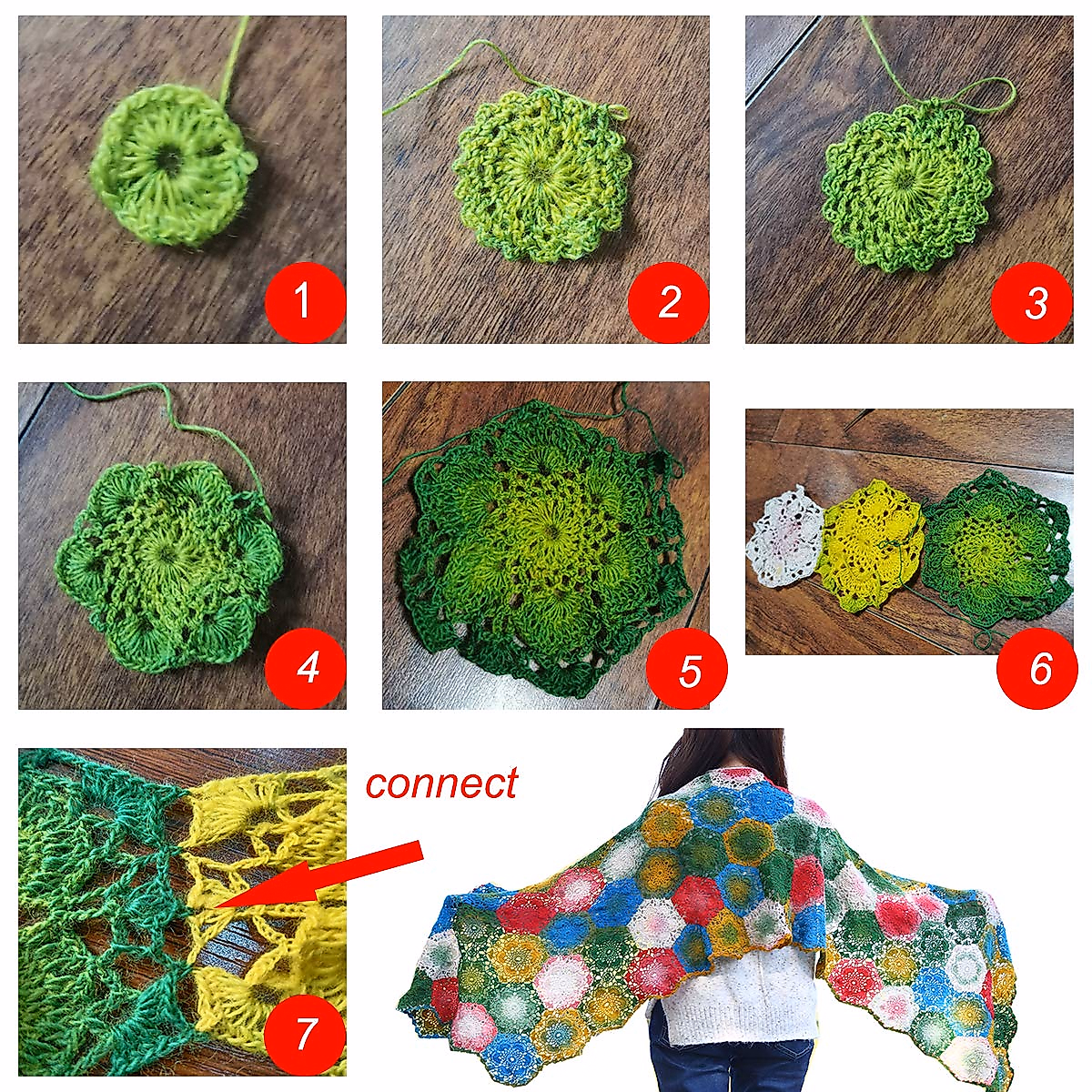 golo MQ Colorful Ball Wool Yarn for Hand Weaving