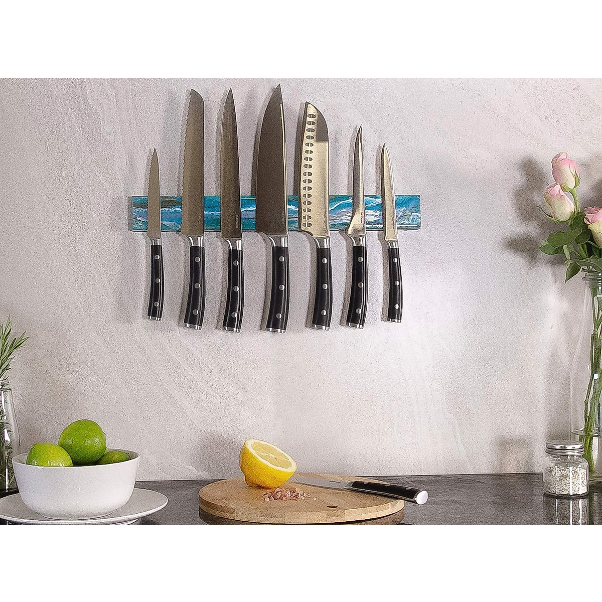 Ocean Resin Magnetic Knife Strip
