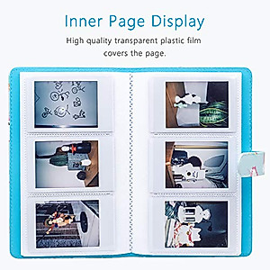 Ablus 96 Pockets Photo Album for Fujifilm Instax Mini 11 90 70 9 8+ 8 LiPlay Instant Camera, Polaroid Snap SnapTouch PIC-300 Z2300 Instant Camera & Zip Instant Printer(Unicorn)