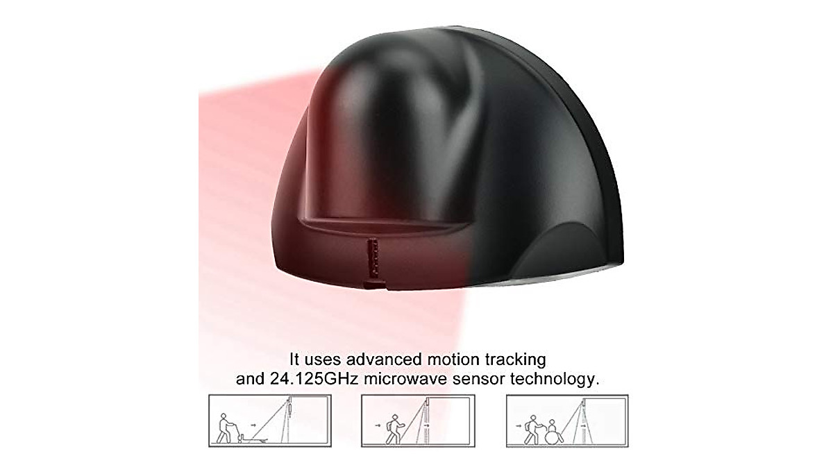 12-24V Wired Microwave Motion Sensor for Automatic Doors