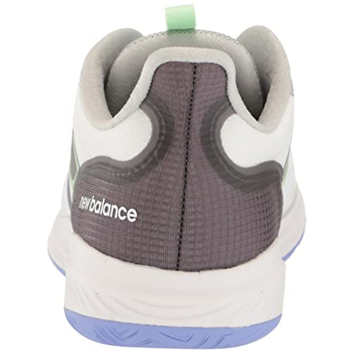 New Balance Women's 796 V3 Hard Court Tennis Shoe, Nb White/Castlerock/Vibrant Violet, 9 Wide US