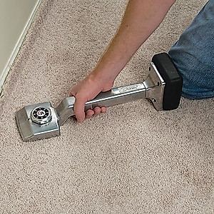 Roberts Carpet Tools Deluxe Knee Kicker 10-412-2, Silver