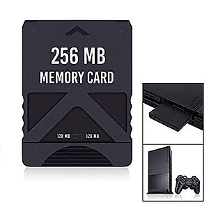 RGEEK 256MB High Speed Game Memory Card Compatible with Sony Playstation 2 PS2