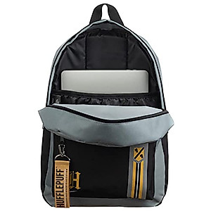 Bioworld Harry Potter Hufflepuff 16" Laptop Backpack & Lanyard Combo Set