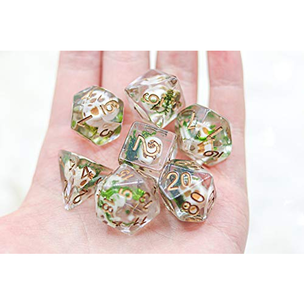 Skull of Death Necromancer DND Dice Set for Dungeons and Dragons, Gifts, D&D, D and D, Pathfinder, Accessories, D20, Polyhedral, Resin Dice, Metal, Dice Tray, Tower, Bag, Box