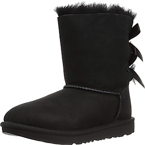 UGG Unisex-Child Bailey Bow Ii Boot, Black, 05